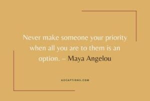 50+ Not Feeling Like a Priority in a Relationship Quotes