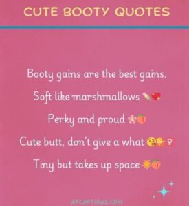100+ Hilarious Booty Quotes & Captions for Instagram (2025)