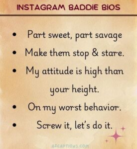 100+ Best Baddie Bio for Instagram: Savage & Stylish (2025)